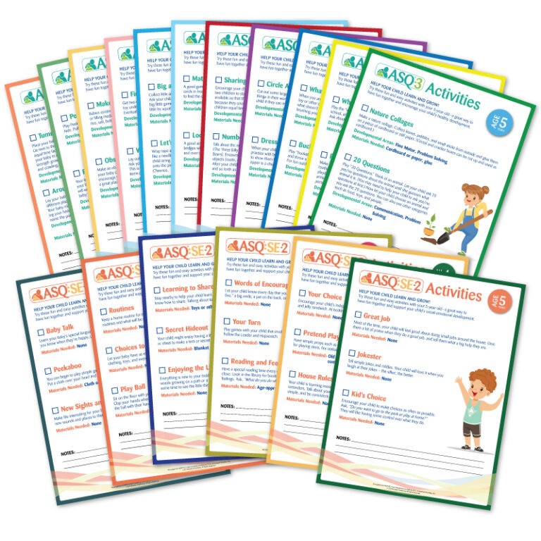 Top 10 Resources from the ASQ Website - Ages and Stages